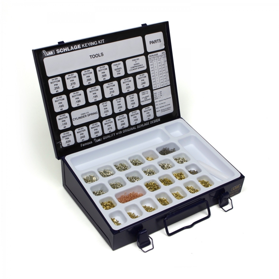 LAB Brand Metal Wedge Schlage Rekeying Kit - LAB